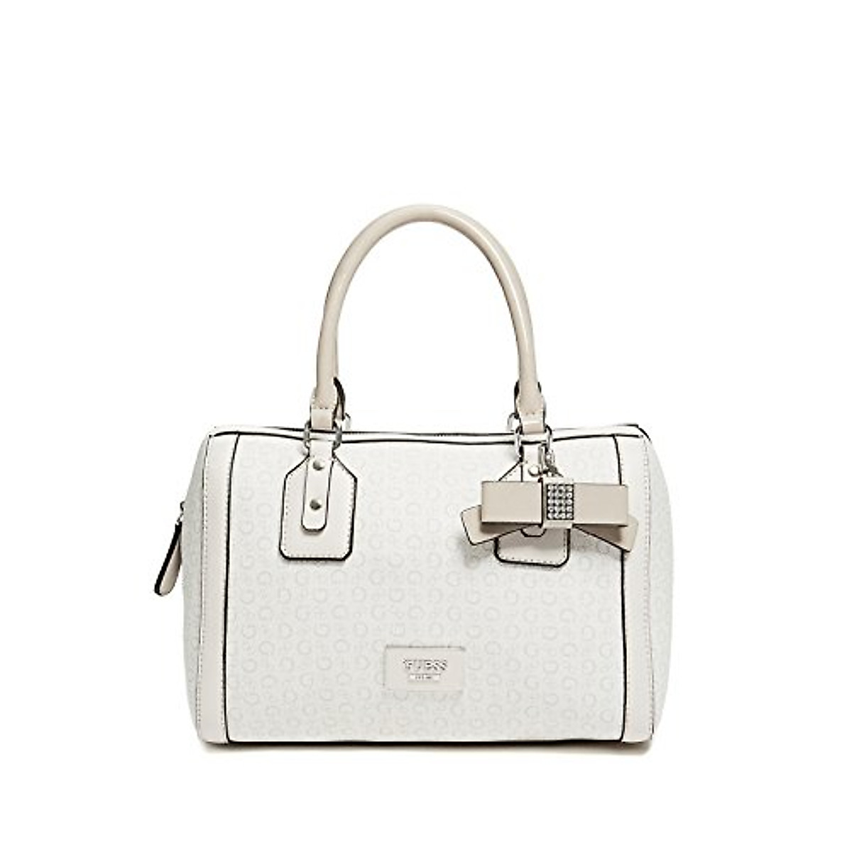 GUESS Factory Women's Burnley Faux-Leather Logo Box Satchel