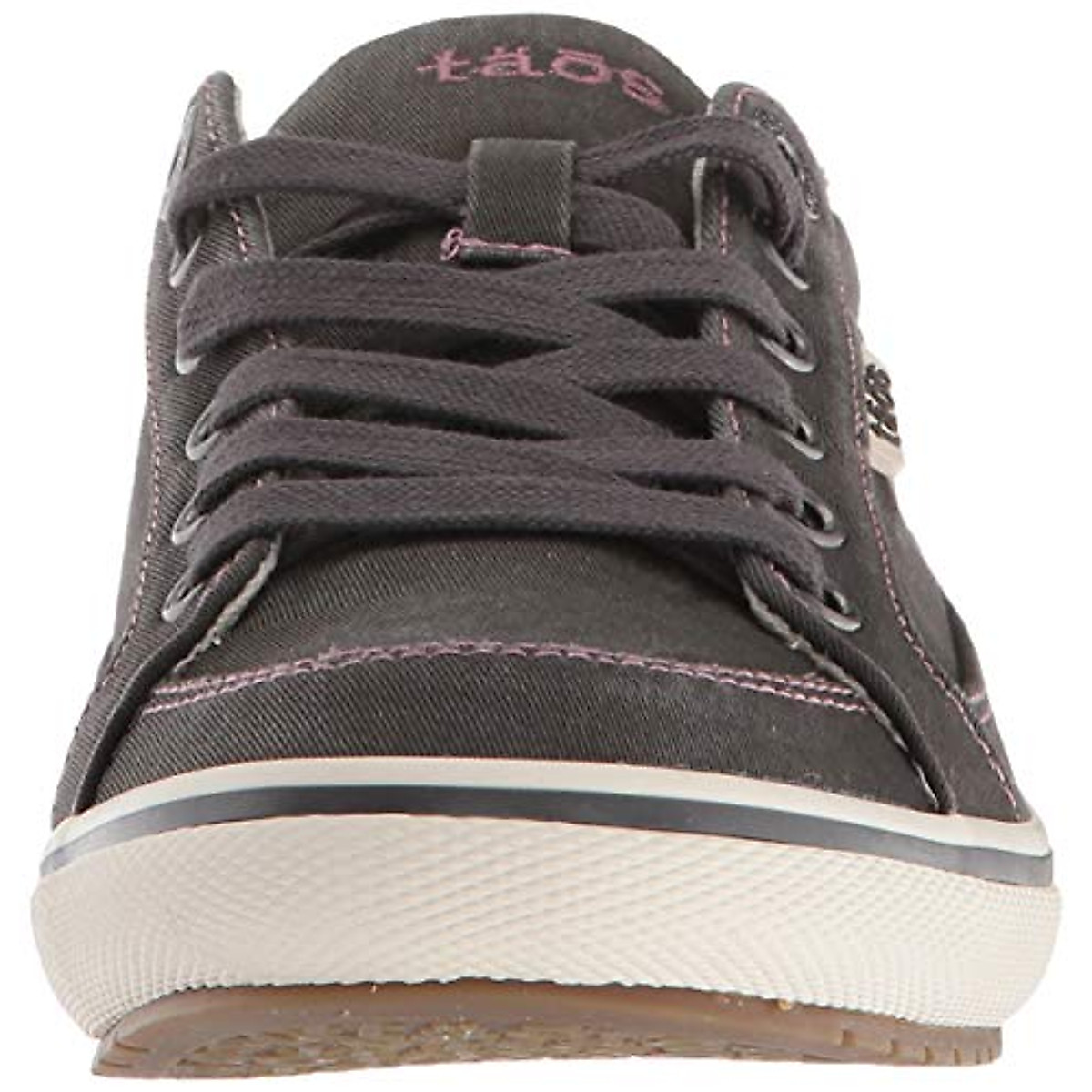 Taos Women's Moc Star Graphite Distressed Sneaker 9.5 M US