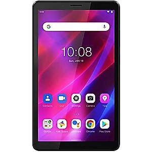 Lenovo Tab M7 3rd Gen 7" HD 32GB Wi-Fi Tablet, MediaTek MT8166, 2GB RAM, 2MP Rear & 2MP Front Camera, Android 11, Iron Gray