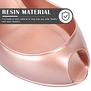 Zerodeko Shoe Wine Rack Holder Wine Rack Holder High Heel Design Rack Wine Bottle Holder Desktop Table Centerpiece Home Decorations for Kitchen Restaurant Bar Hotel Pink