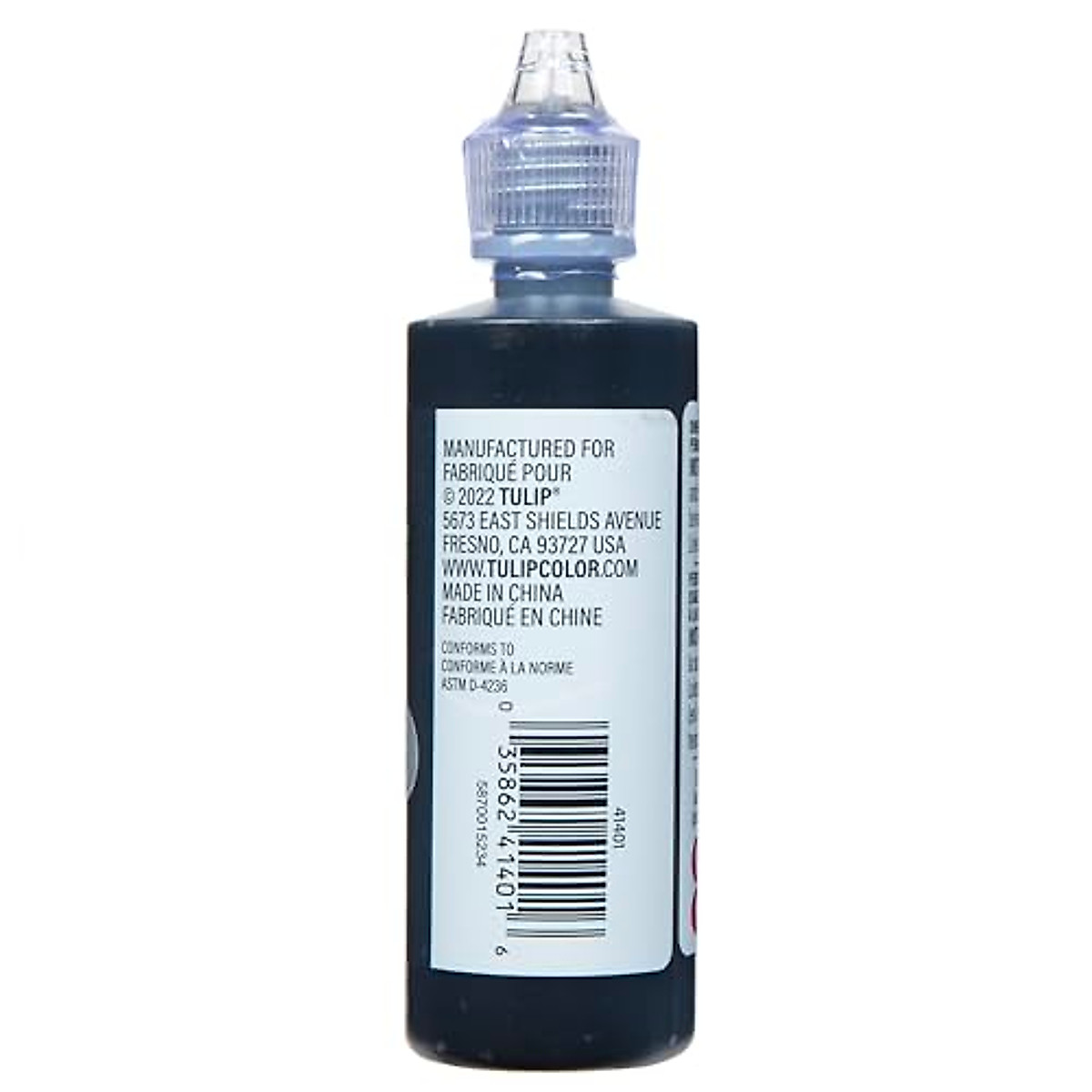 Tulip Puff Paint Slick Black 3 Pack, 4 Fl Oz (Pack of 3)