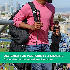 Tectonic9 Herb Grinder Automatic Electric Herbal Spice Dispenser Large 2.5" Aluminum Alloy (Grey), for HOME & KITCHEN ONLY