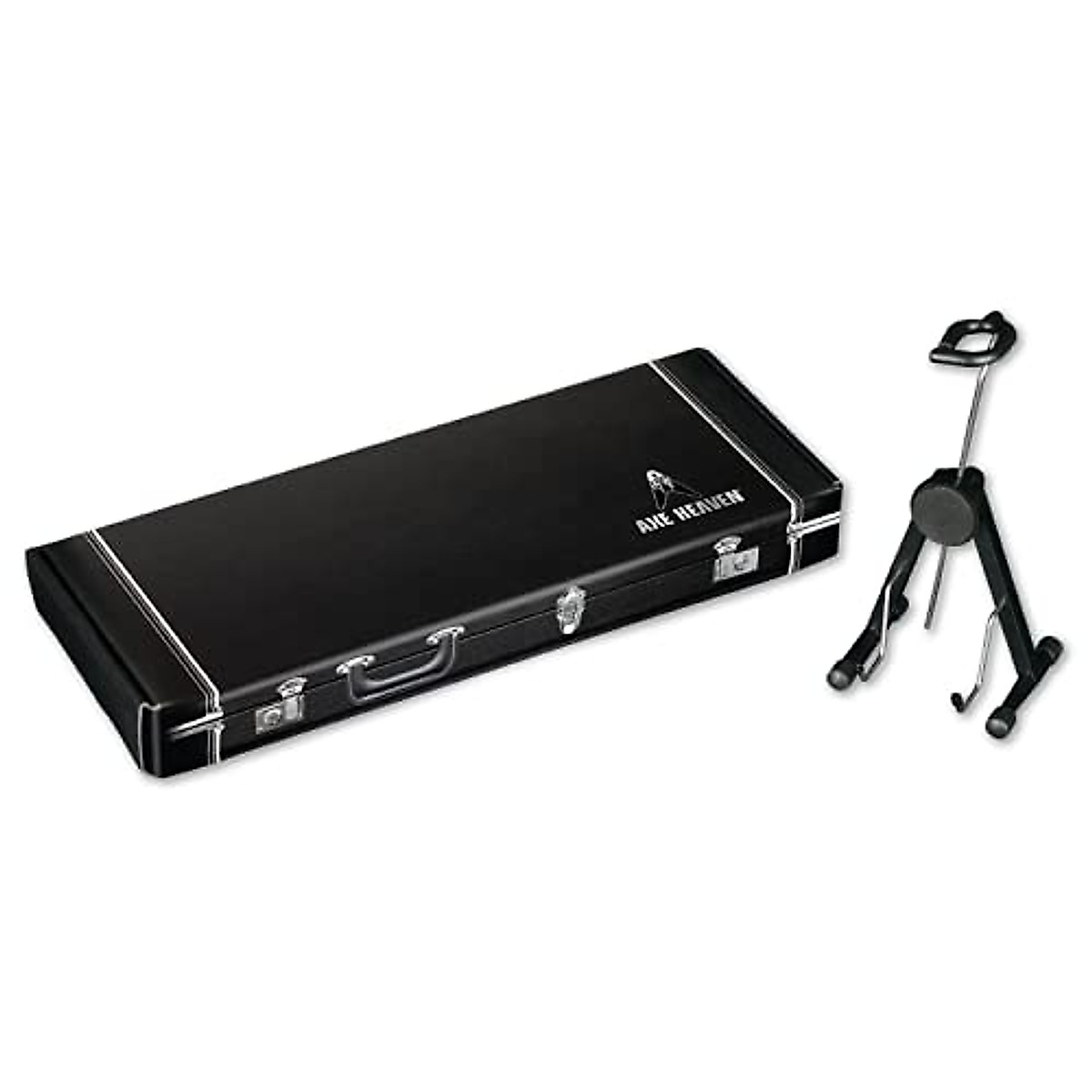 Axe Heaven RR-085 Randy Rhoads Black and Gold Concorde Flying V Mini Guitar