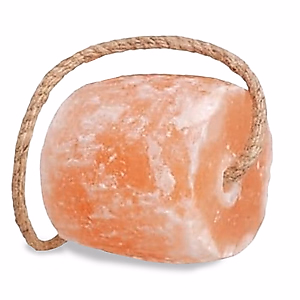 100% Himalayan Salt Lick for Horses 3-4 LBS- Pack of 3 Licking Salt Block for Animals with Minerals, Salt Licks for Cows, Goats, Deer, Cattles & on Rope