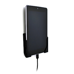 Dockem Koala Tablet Wall Mount: Universal Damage-Free Adhesive Wall Dock for iPads, iPad Airs, Galaxy Tabs and Other Tablets (Black Version)