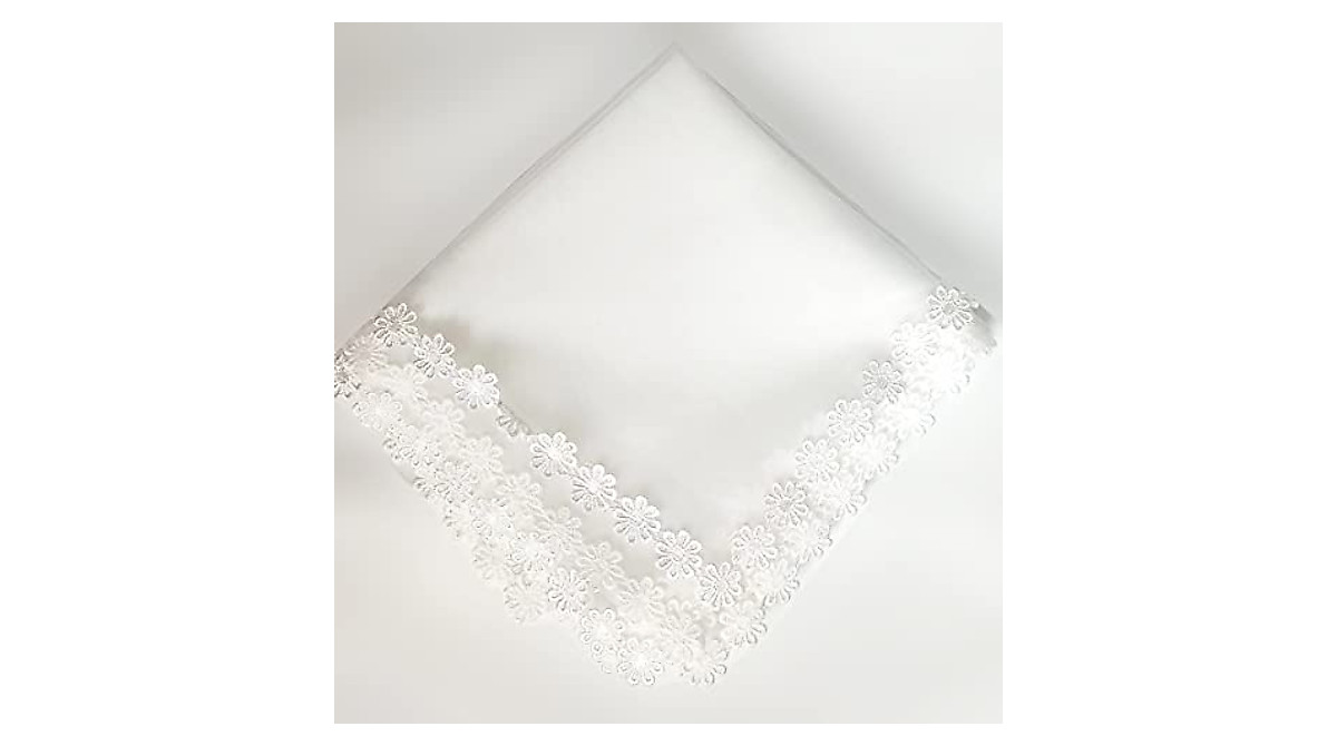 Classic White Unity Veil for Filipino Wedding Ceremony