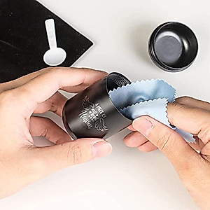 Cremation Urns for Human Ashes Adult Male Female,Keepsake Urns for Human Adult for Funeral,Mini Small Cremation Urns Set of 6 Pack (Black)