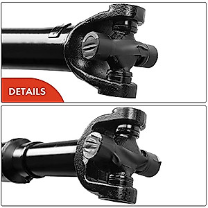 A-Premium Front Complete Drive Shaft Prop Shaft Driveshaft Assembly Compatible with Ford Bronco 1990-1996, F-150 1990-1996, F-250 1989-1996, F-250 HD 1997