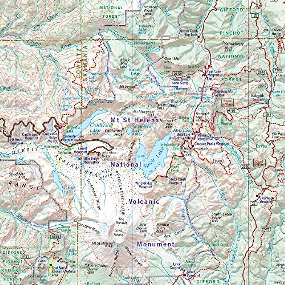 Washington Road & Recreation Atlas - 10th Edition, 2022 (Benchmark)