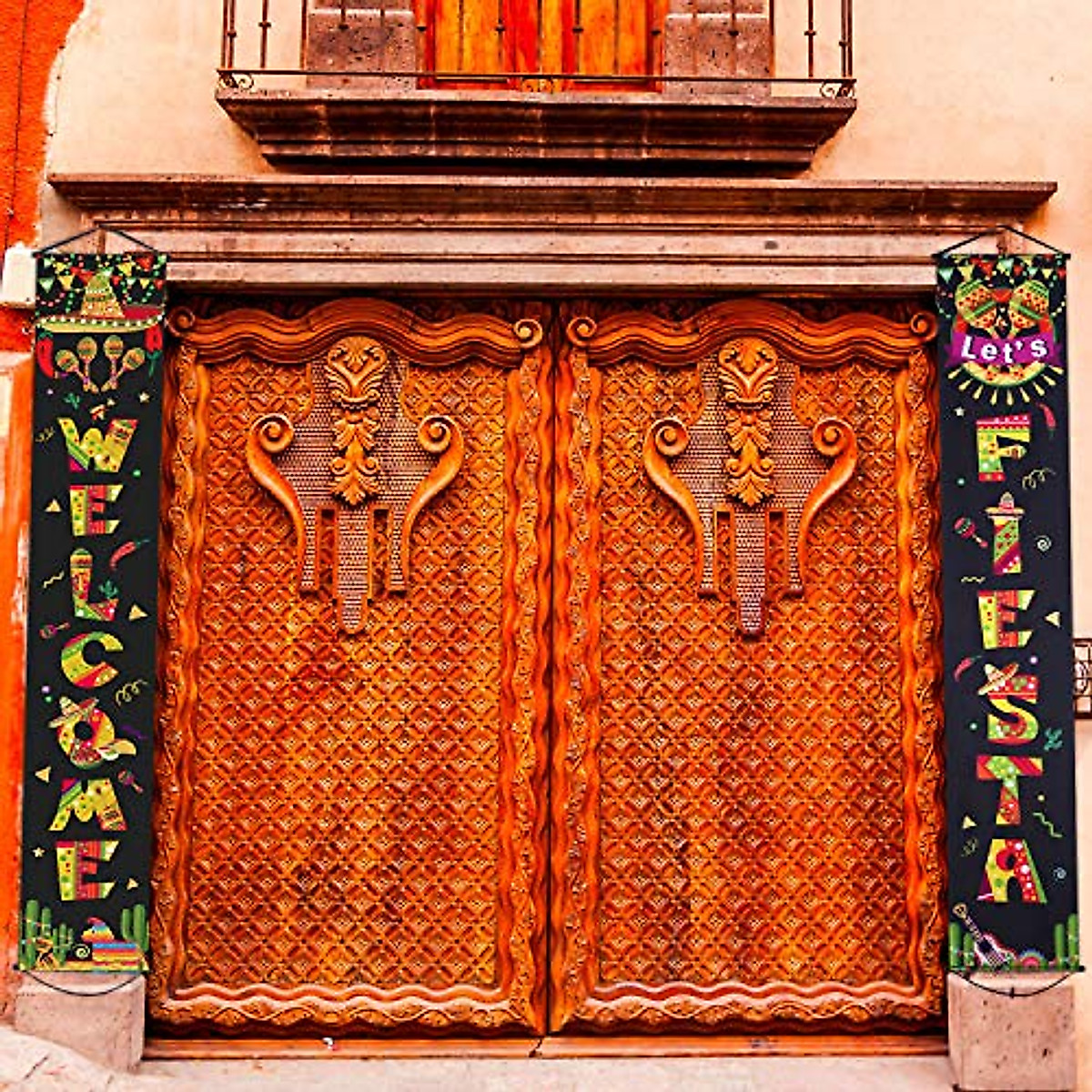 Mexican Fiesta Welcome & Fiesta Party Banner Decorations
