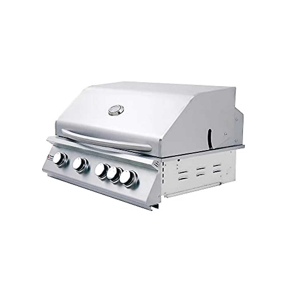 RCS Premier Series Stainless Steel 32 Built-in Grill with Rear Burner -Natural Gas
