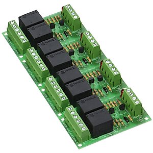 ELK Sensitive Relay, DPDT, 12/24V (4) (ELK-9244)