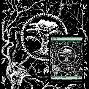 Magic TCG The Gathering Secret Lair: MTG Smitten Superdrop 2021 Unfathomable Crushing Brutality of Basic Lands