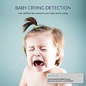 Kami by YI 4pc 1080p Cameras For Home Security with Human Detection, Activity Zone, Seamless Footage Playback with Phone APP - Compatible with Alexa and Google Assistant