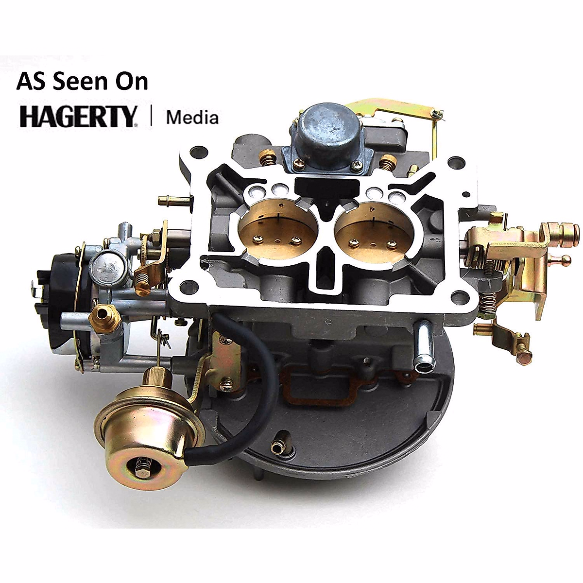 New Carburetor Two 2 Barrel Carburetor Carb 2100 2150 Compatible with Ford 289 302 351 Cu Jeep Engine with Electric Choke Replaces Motorcraft 2150 Carburetor
