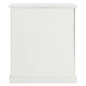 SAFAVIEH Home Collection Maralah White 5-Shelf Bookcase (Fully Assembled)