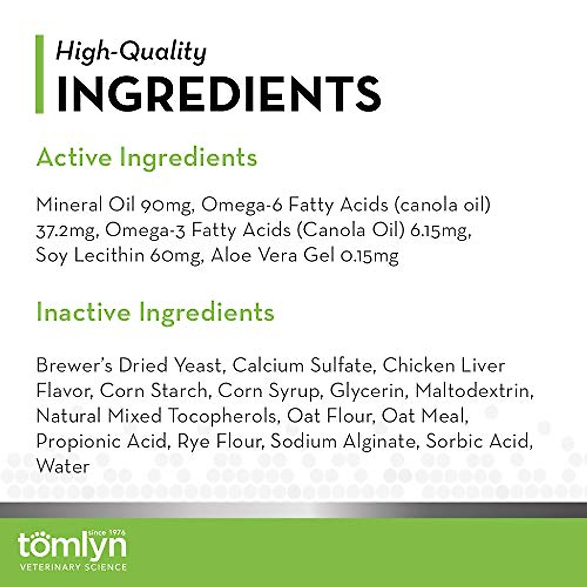 Tomlyn Laxatone Chicken-Flavor Hairball Remedy Chews for Cats and Kittens, 2-Pack