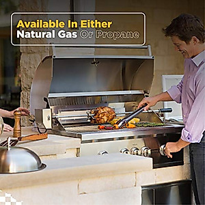 Coyote S-Series 36-Inch 4-Burner, Built-in Natural Gas Grill - C2SL36NG