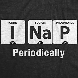 Creeper I Nap Periodically Baby T Shirt Shower Gift Funny Clothing for Newborn Funny Baby Onesies Funny Science Onesie Novelty Onesie Black Newborn