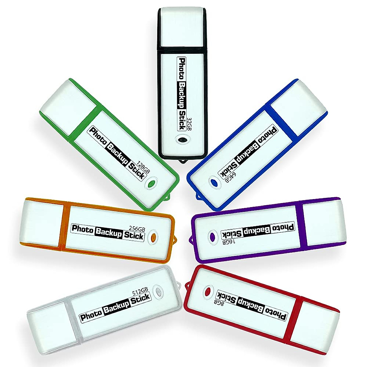 Photo Backup Stick for Computers - Picture and Video Back Up USB 3.0 Tool for PC and Mac (16GB)