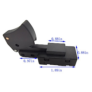 SW77 Aftermarket Trigger On-Off Switch For Skil 2610321608, Ryobi & Ridgid 760245002