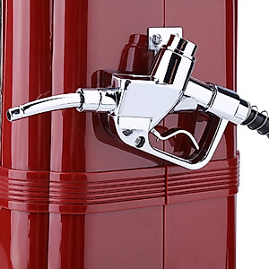 VBESTLIFE, Juice/Beer/Oil/Cocktails/Punches Pourer / 1000 CC Double Switch Drinks Beverage Pump Liquor Drinks Dispenser for Bars/Hotels/Tea Houses/KTV/Safety and Health(RED)