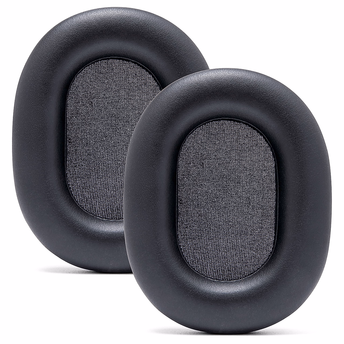 WC Wicked Cushions Extra Thick Earpads for Sony XM5 - Soft PU Leather Cushions, Luxurious Noise Isolating Memory Foam, Added Thickness | Black