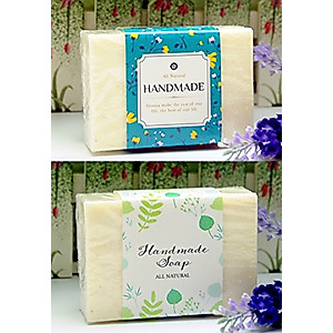 ZZYBIA Assorted Wrap Paper Tape for Homemade Soap Bar Vertical Style 50pcs