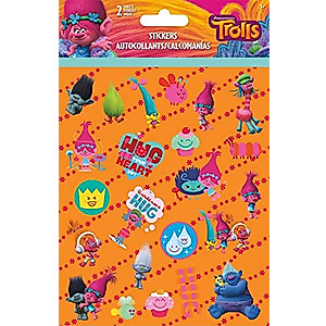 Dreamworks Studios Trolls World Tour Temporary Tattoo Set for Kids - Trolls Party Favors Bundle with 192 Temporary Tattoos For Goodie Bags and