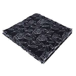 Soimoi Precut 10-inch Block Prints Cotton Fabric Bundle Quilting Squares Charm Pack DIY Patchwork Sewing Craft- Black & Gray