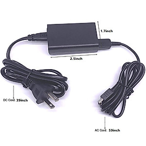 WICAREYO AC Power Supply Adapter US Plug Compatible for PlayStation PS Vita 1000 Console