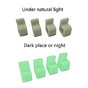 Onyehn 4pcs Horizontal Version Anti-Skid Heightening Bracket for Xbox One/One S/One X Console Horizontal Game Machine Cooling Legs Stand Holder Accessories(Luminous Green)