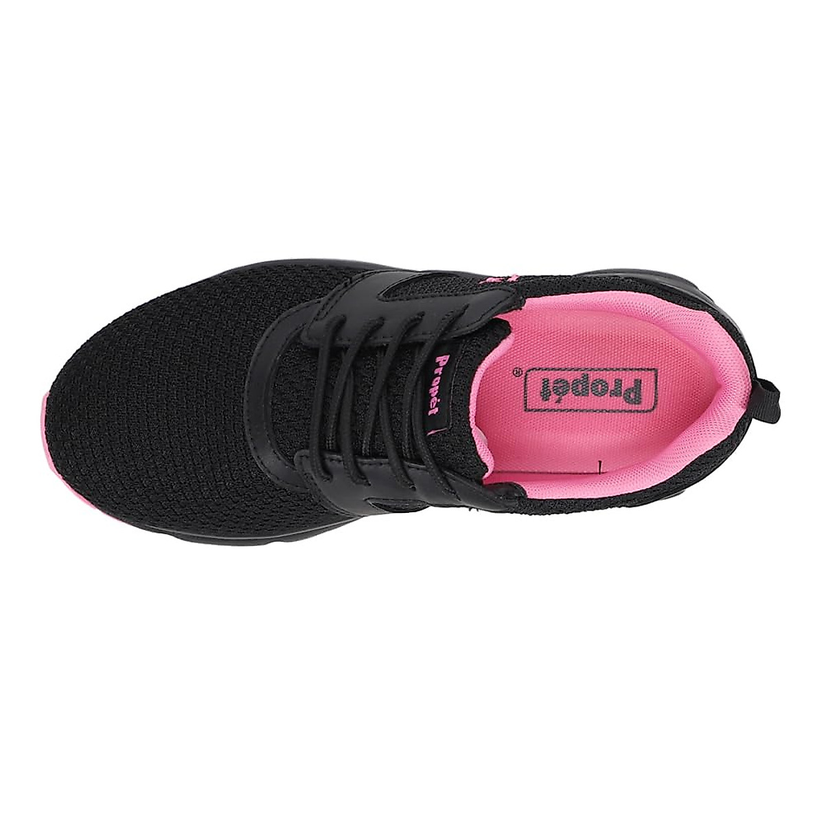 Propét Women's Stability X Shoe, Black/Berry, 13 4E US