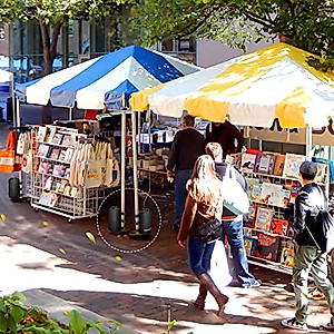 Easnwllim Canopy Water Weight Bag Leg Weights for Pop Up Canopy,Tent,Gazebo,Set of 4,Black