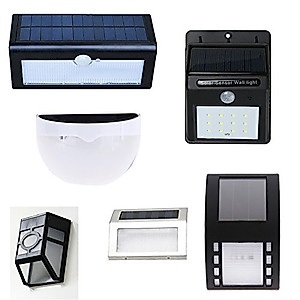 124784 : LED Solar Power PIR Motion Sensor Wall Light 20 LED Outdoor Waterproof Street Yard Path Home Garden Security Lamp Energy Saving
