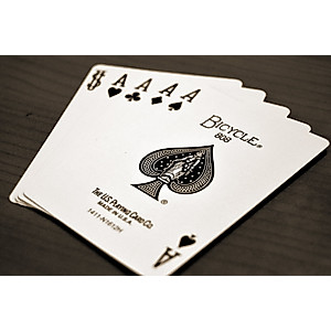 Bicycle Playing Cards - Poker Size - 2 Pack, RED & BLUE