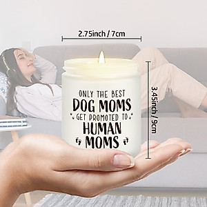 Best Expecting Mom Gifts,New Mom Gifts for Pregnant Women,Funny Dog Mom Pregnancy Gift for New Mom,First Time Mom Gifts,Mothers Day Gifts for New Mom,Mom to Be Gifts with Lavender Scented Candle