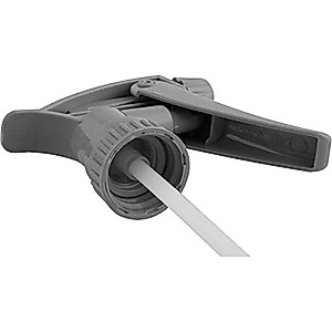 Tolco 28mm Gray Chemical Resistant Spray Head 9-1/4" Dip Tube (3-Pack)