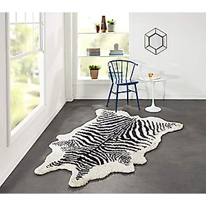 Novogratz by Momeni Rugs Kalahari Collection Area Rug, 5'0" x 7'6", Black
