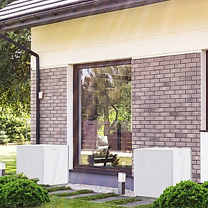 Simple Houseware Air Conditioner Cover Outdoor AC Units Protection