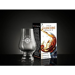 Glencairn Official Scottish Engraved 'Slainte Celtic Cross' Whisky Spirit Tasting Glass 170ml 6 floz