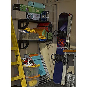 Keter Factor 8x6 Large Resin Outdoor Shed for Patio Furniture, Lawn Mower, and Bike Storage, Taupe/Brown