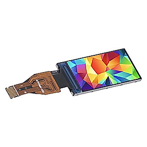 0.96in IPS Display Module, ST7735S Drive High Light Transmittance Small Power Consumption TFT IPS Display Module Thin 4Pcs for Controller Board