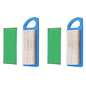 AWSZH 697153 698083 Air Filter Fit for Pre Filter 697634 795115 102-875 Oregon 30-122 Craftsman 33425 M149171 Lawn Mower JD M147489 GY20573 Oregon 30-076 tractor lawn mower lt2000 air filter(2 PCS)