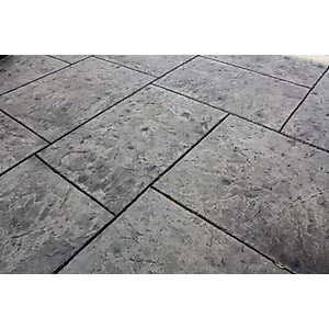 Walttools | Water-Based Concrete Stain Tru Tint (Bluestone) 1 QUART - Professional Grade, Eco-Friendly, Safe & Easy to Use (40 Colors Available) Also for Pavers, Natural Stone, Cement, Vertical