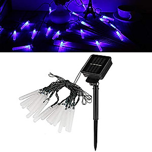 Solar String Lights Outdoor, Energy Saving Romantic and Warm Outdoor Solar Lights String for Home Decoration for Garden for Wedding Party(Default)