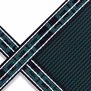 Loop-Loc Mesh Safety Cover - Rectangle - 20 ft X 40 ft W/ 4 ft X 8 ft Center Step