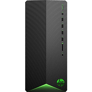 HP Pavilion Gaming Desktop Computer 10th Generation Intel Hexa-core i5-10400F Processor 16GB RAM 1TB SSD GeForce RTX 3060 12GB Graphic USB-C DiplayPort Bluetooth Black + HDMI Cable