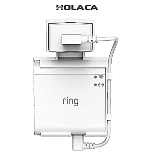 HOLACA Outlet Wall Mount for Ring Smart Lighting Bridge,Easily Be Moved-Saving Space-No Messy Wires and Screws