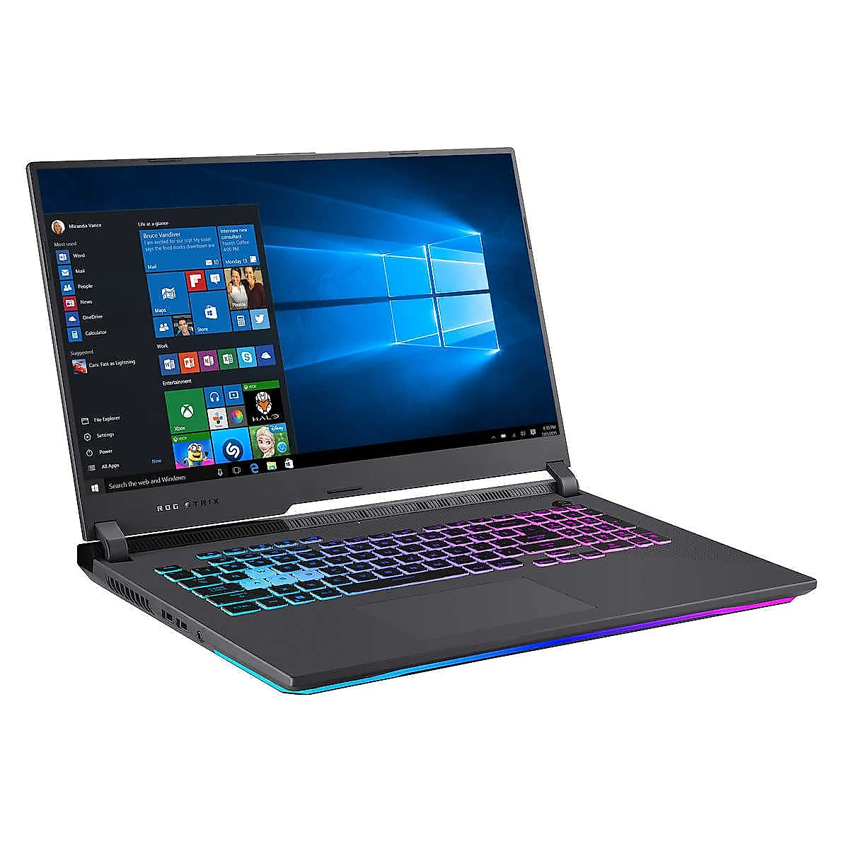 Asus 2022 New ROG Strix Premium Gaming Laptop: 17.3" FHD 144Hz IPS Display, AMD Gaming 8-Core Ryzen 9-5900HX, 32GB RAM, 1TB SSD, 4GB GeForce RTX 3050Ti, WiFi-6, Backlit-KYB, USB-C, Win10H, TF